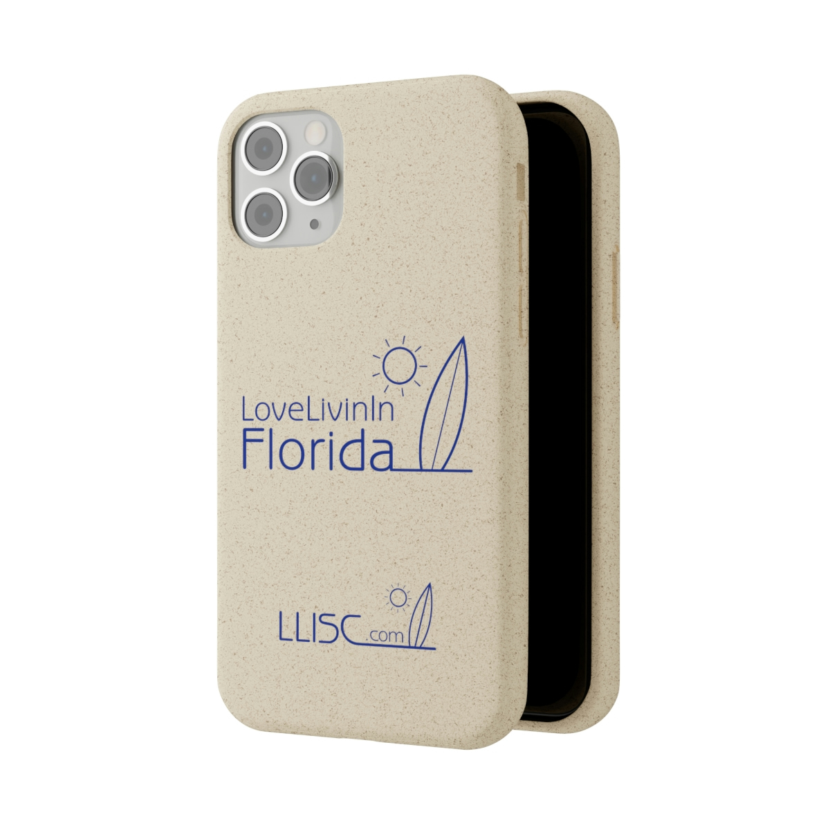 Biodegradable Phone Case Love Livin In Florida Surfboard - Love Livin ...