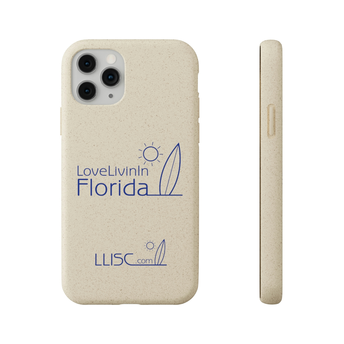 Biodegradable Phone Case Love Livin In Florida Surfboard - Love Livin ...